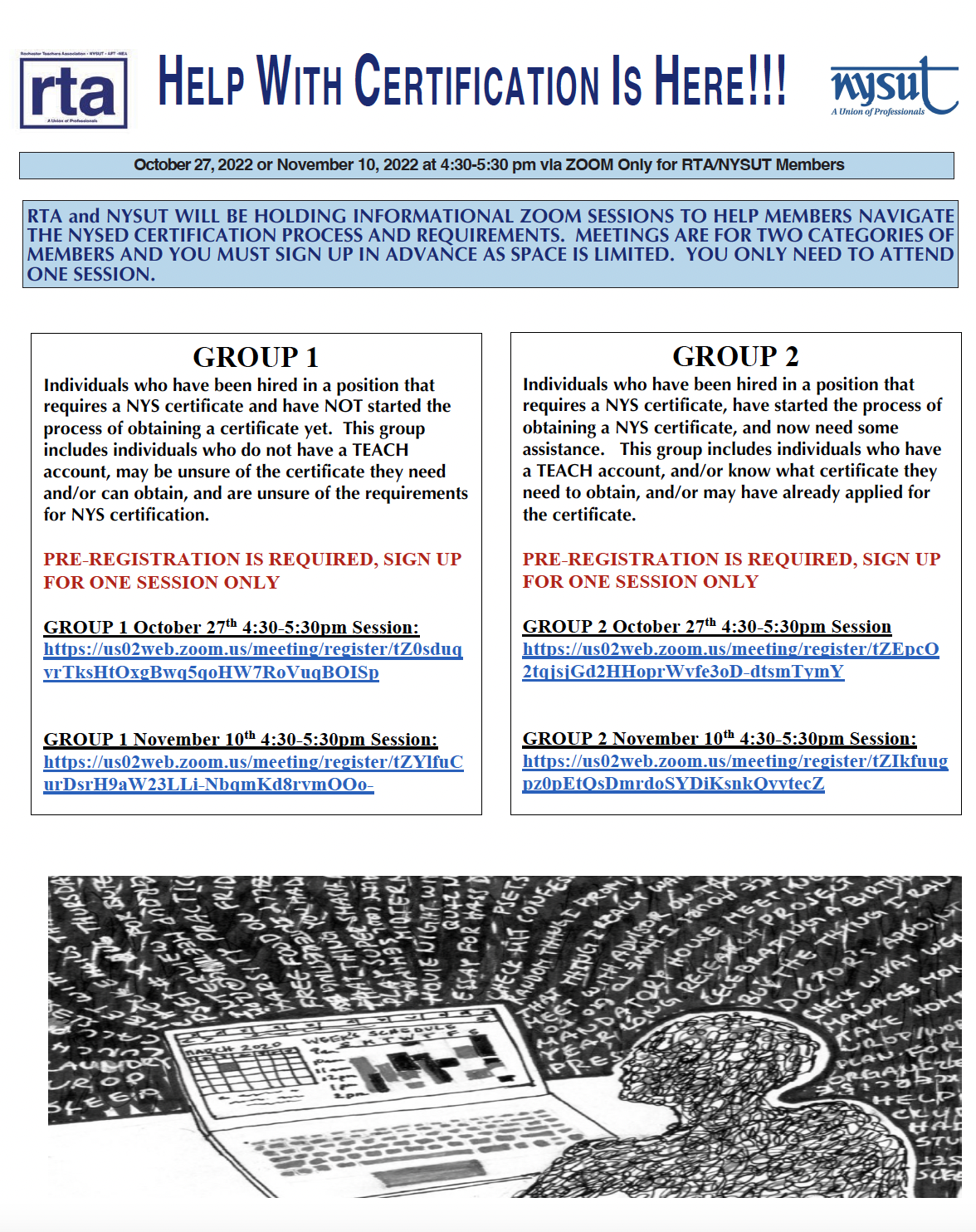 Certification Help Is Here for RTA/NYSUT Members | rochesterteachers.org